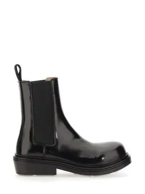 Bottega Veneta Fireman Chelsea Boot - Black