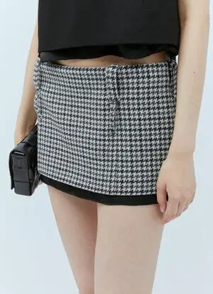 Miu Miu Tweed Mini Skirt