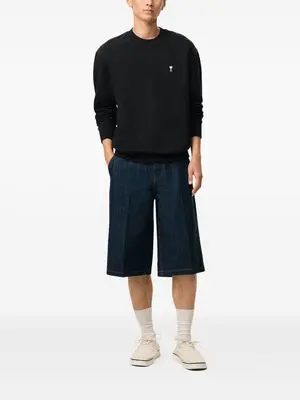 AMI Paris De Coeur Cotton Sweatshirt