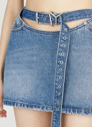 Y/project Belt Arc Skirt