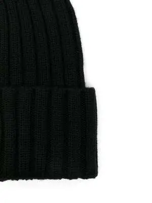 Moncler Logo Wool Beanie