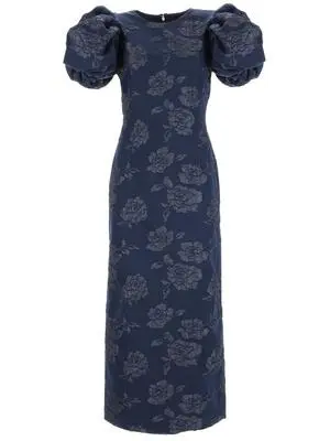 ROTATE BY BIRGER CHRISTENSEN Long Dress With Straps - Blue