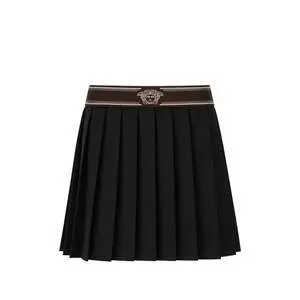 Versace Pleated Skirt - Black