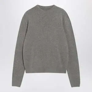 Rick Owens Dust Grey Cashmere-blend Sweater - Gray