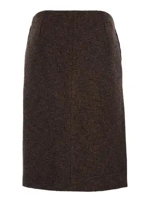 Gucci Wool Pencil Skirt - Multicolor