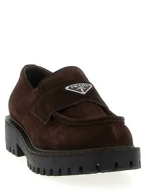 Prada Double Chocolate' Loafers