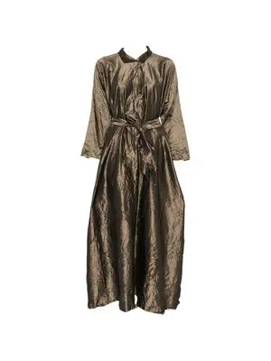 DANIELA GREGIS Silk Midi Dress - Multicolor