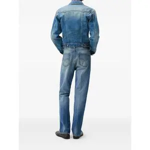 Versace Straight-leg Denim Jeans - Blue