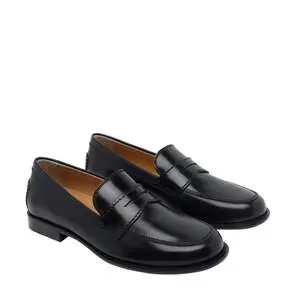 TOD'S Metal Dots Loafers - Black