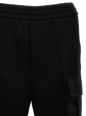 Prada Nylon Insert Cargo Joggers