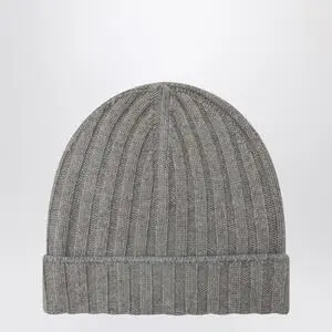 Brunello Cucinelli Grey Cashmere Hat - Gray