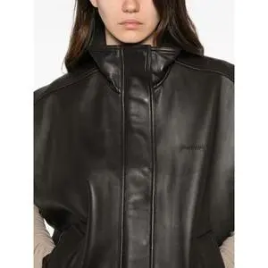 Balenciaga Leather Vest - Brown
