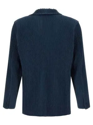 Issey Miyake Tailored Pleats 1' Blazer - Blue