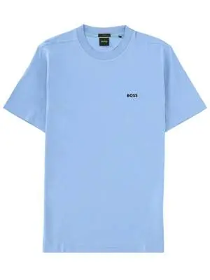 BOSS T-shirt With Logo - Blue