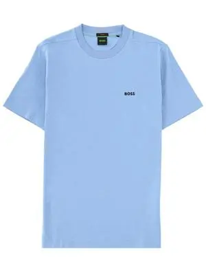BOSS T-shirt With Logo - Blue
