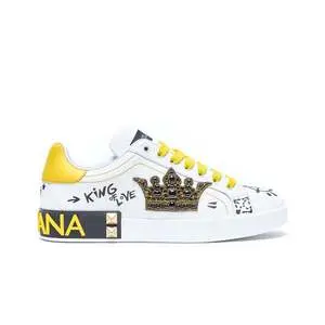 Dolce & Gabbana Dolce & Gabbana Portofino Sneakers Yellow