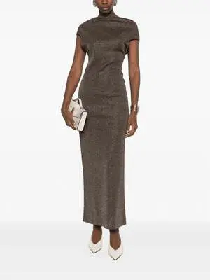 Max Mara Dress With Lamé Detail