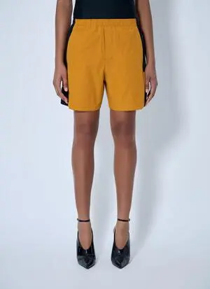 Saint Laurent Elasticated Waist Shorts - Orange