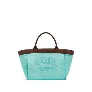 GANNI Tote Bags - Brown