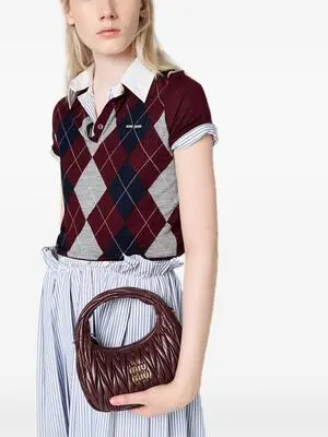 Miu Miu Wander Small Leather Hobo Bag - Multicolor