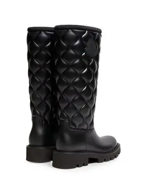 Moncler Kickstream Quilted Rain Boots