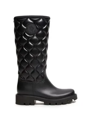 Moncler MONCLER Kickstream Quilted Rain Boots Multicolor