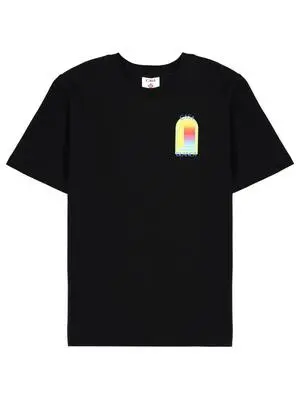 Casablanca T-shirt With Print - Black