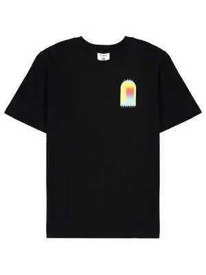 Casablanca T-shirt With Print - Black