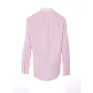 Miu Miu Popeline Logo Shirt - Pink