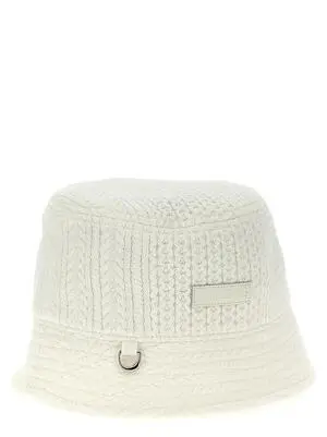Jacquemus Le Bob Belo' Bucket Hat - White