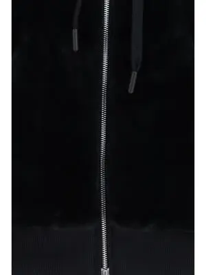 Moose Knuckles Rosylyn Bunny Hoodie - Black