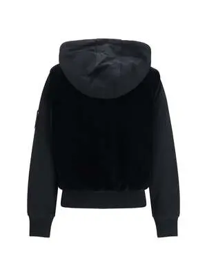 Moose Knuckles Rosylyn Bunny Hoodie - Black