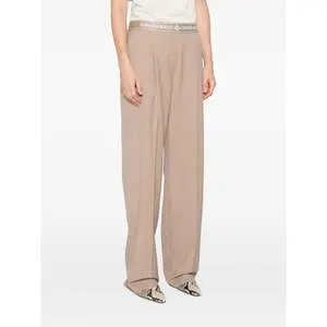 Casablanca Neutrals Trousers Straight Trousers