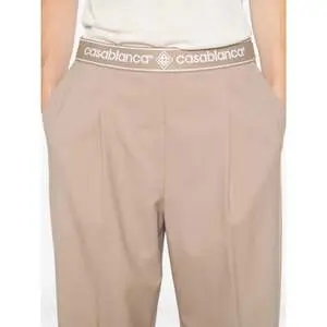 Casablanca Neutrals Trousers Straight Trousers