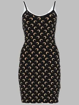 MARINE SERRE Mini Abito Moon Dress