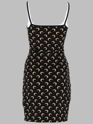 MARINE SERRE Mini Abito Moon Dress