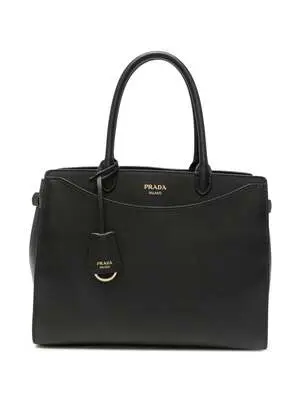 Prada Prelude Large Leather Tote - Multicolor