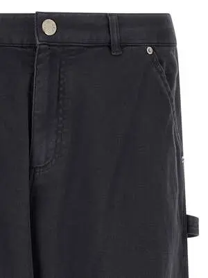 Moncler Cotton Blend Gabardine Cargo Pants