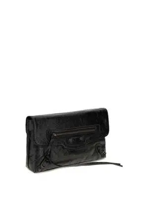 Balenciaga Le City Clutch - Black