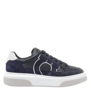 FERRAGAMO Gancini Low Sneakers - Blue