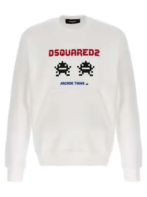 Dsquared2 Cotton Sweatshirt - White