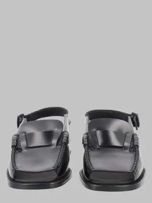 Hereu Sandalo Sineu In Pelle - Black