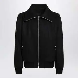 Rick Owens Dracuflight Bomber Coat - Black