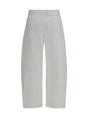 Alaïa Rodeo Jeans - White