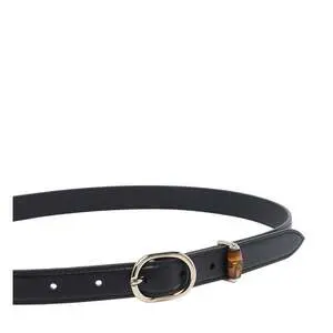 Gucci Oval Buckle Thin Belt
