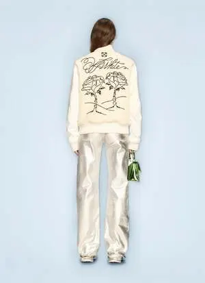 Off-White Rose Valley Varsity Jacket