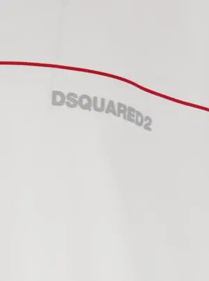 Dsquared2 T-shirt With Logo Lettering On The Front In Cotton For