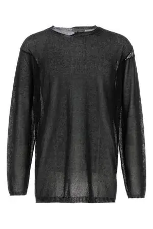 Yohji Yamamoto Cotton And Polyester Sweater