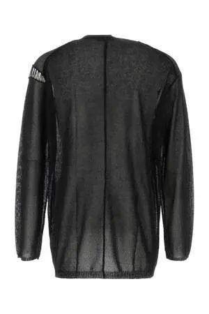 Yohji Yamamoto Cotton And Polyester Sweater