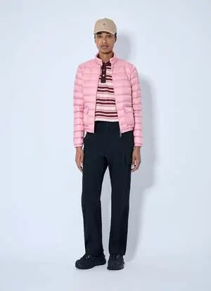Moncler Lans Quilted Puffer Jacket - Pink
